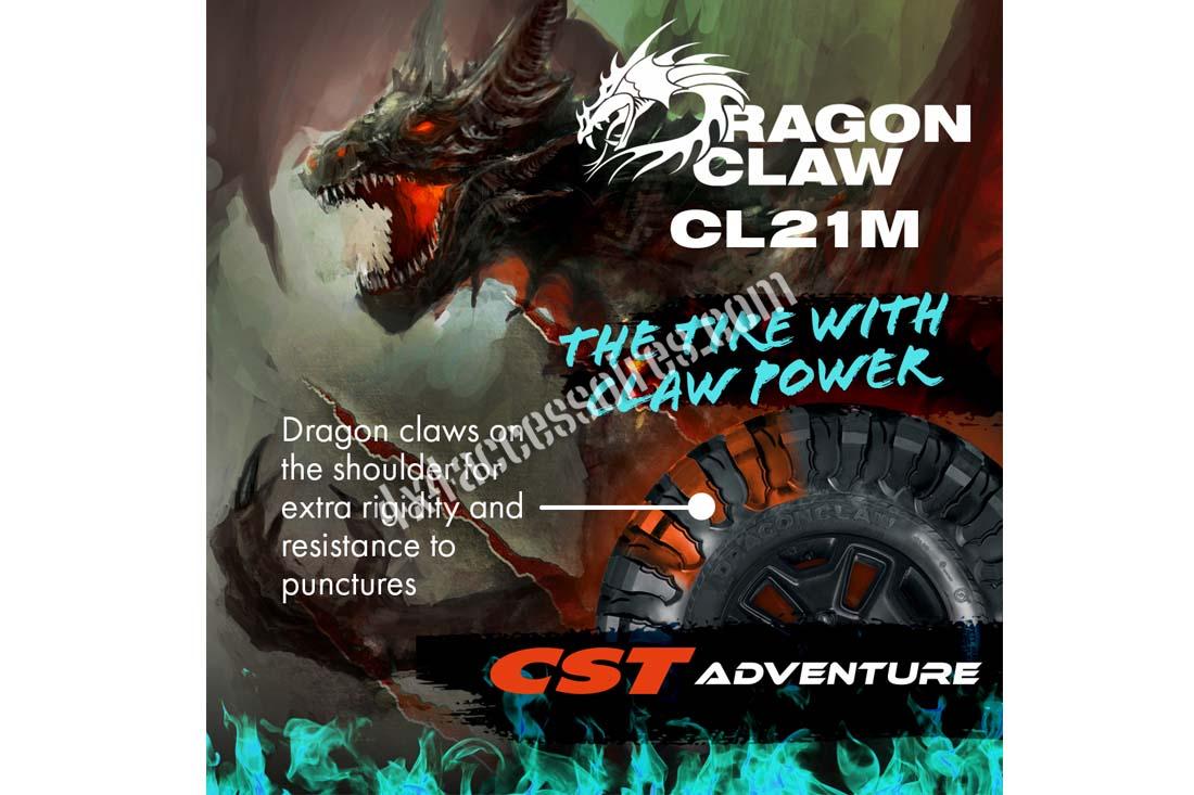 PNEU CST DRAGON CLAW CL21M - 37X12.5-16 - 114K | 4x4accessoires.com