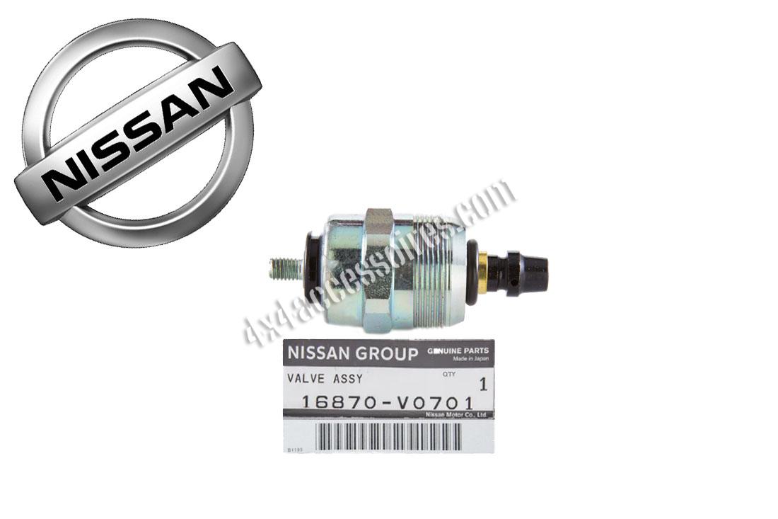 ÉLECTROVANNE DE COUPURE DE GASOIL SUR POMPE À INJECTION PATROL Y60 2.8L ...
